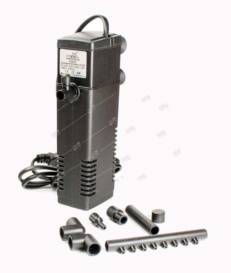 Фильтр внутренний с флейтой и аэрацией 500 л/ч, 5w, VladOx —купить в ...
